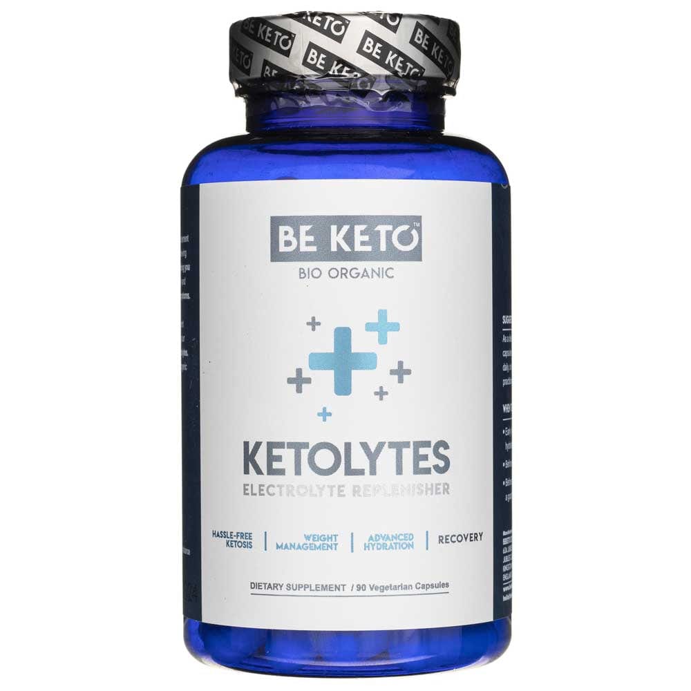 BeKeto Ketolyte Elektrolytauffüller - 90 Kapseln – Medpak