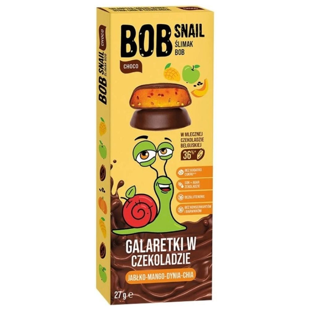 Bob Snail Apfel-Mango-Kürbis-Chia Fruchtgelees - 27 g – Medpak