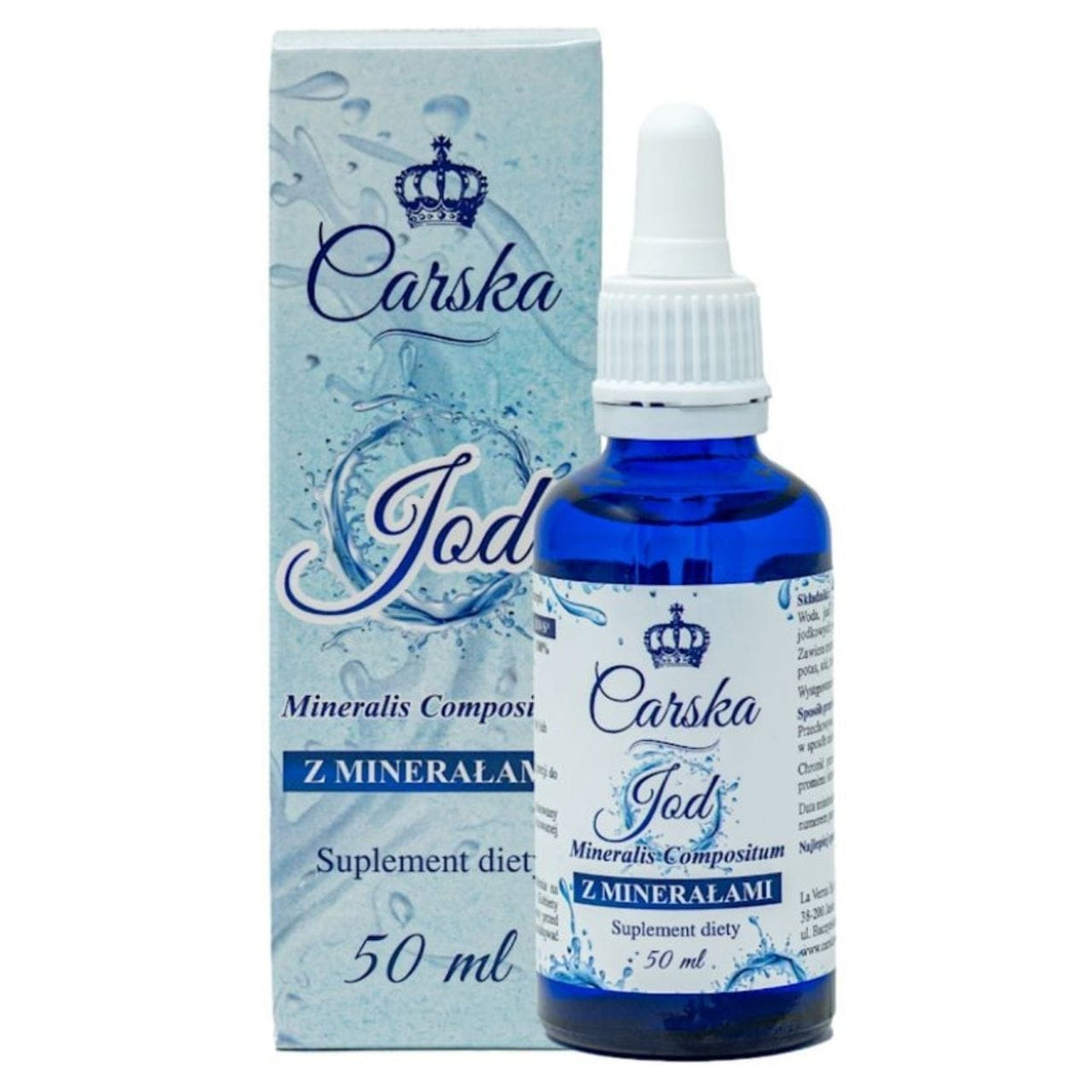 La Verna Carska Jod mit Mineralien - 50 ml – Medpak