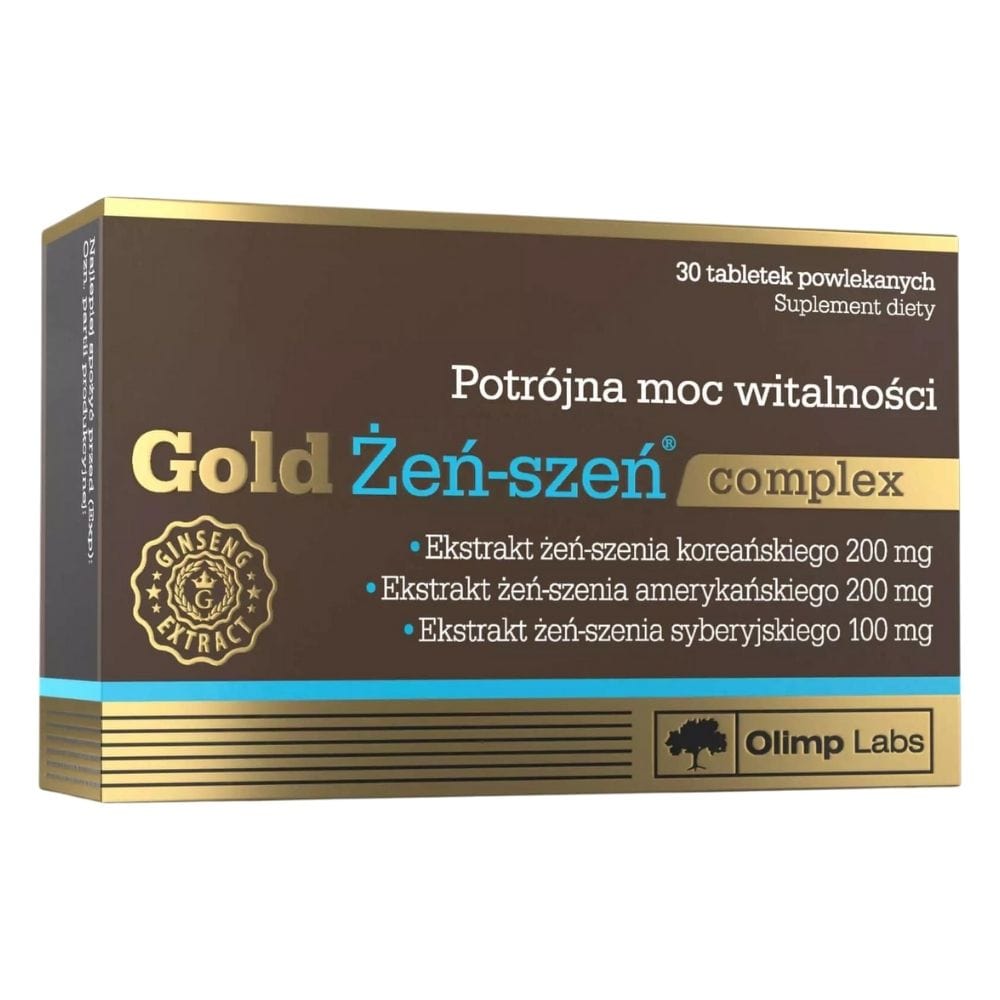 Olimp Gold Ginseng Complex - 30 Tabletten – Medpak