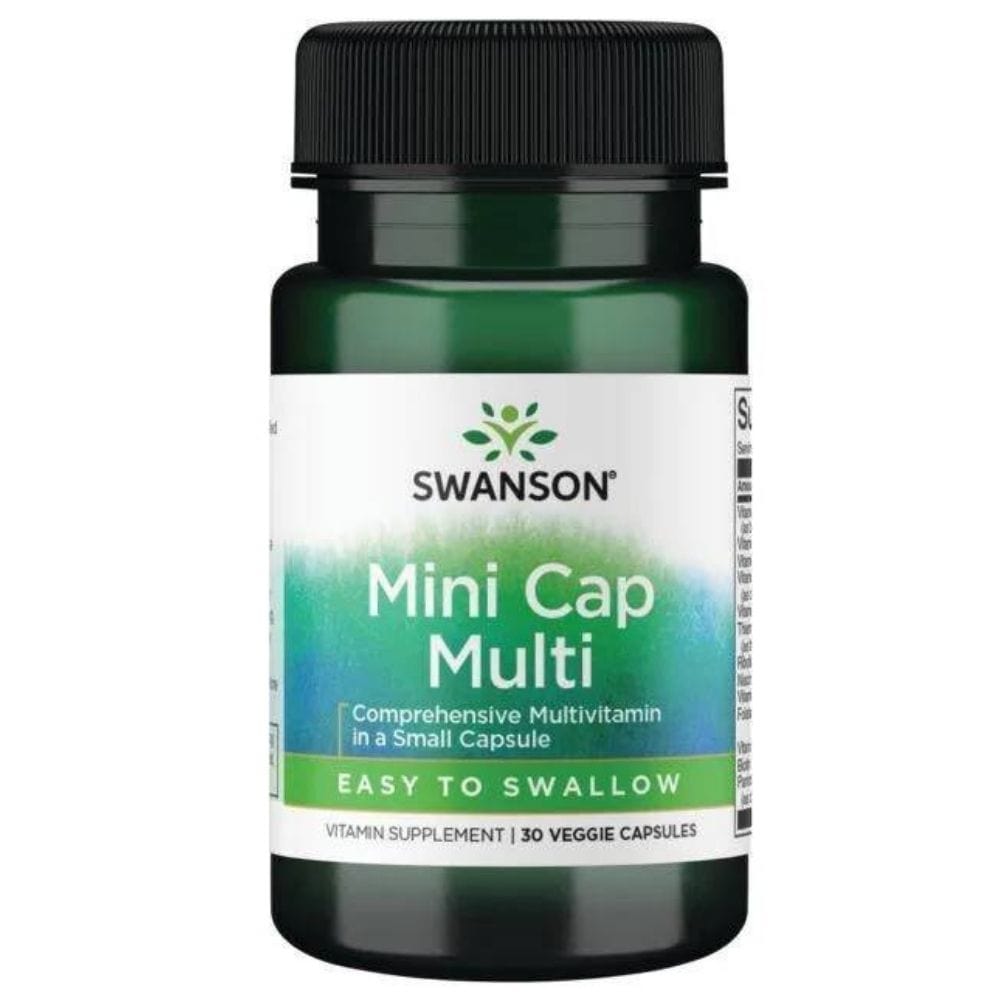 Swanson Mini Cap Multivitamin - 30 Kapseln – Medpak