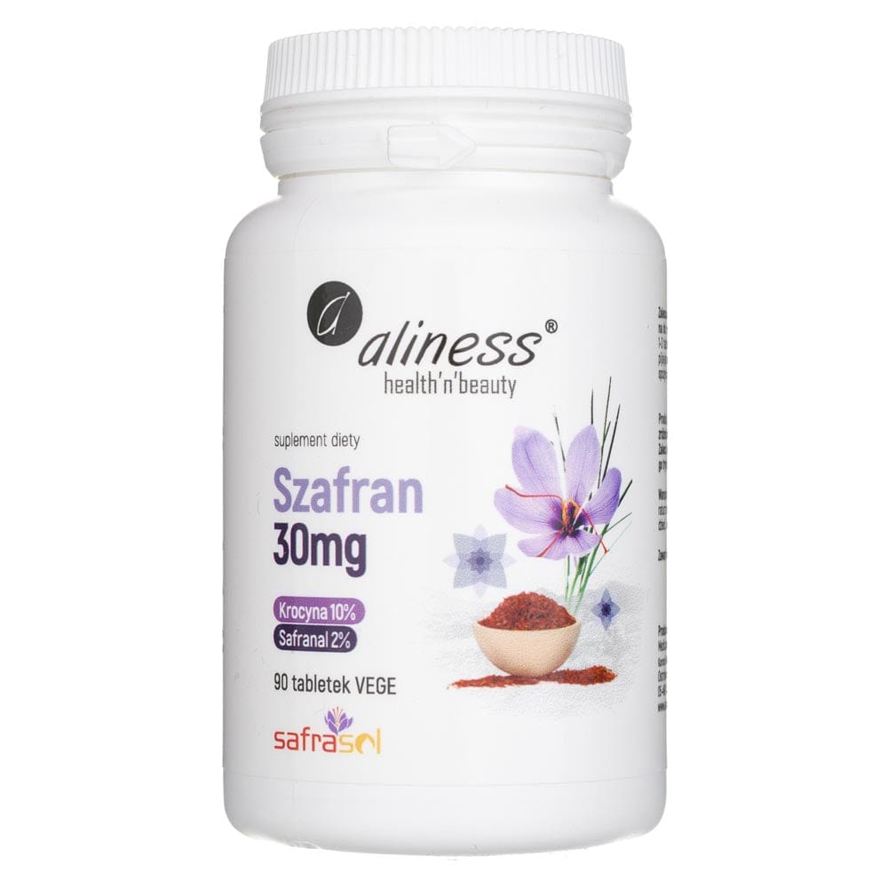 Aliness Safran Safrasol 2% / 10% 30 mg - 90 Tabletten – Medpak