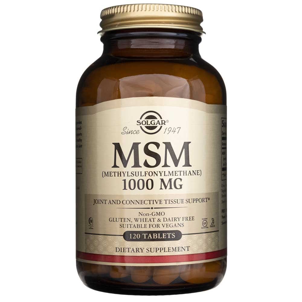 Solgar MSM 1000 mg 120 Tabletten | Medpak